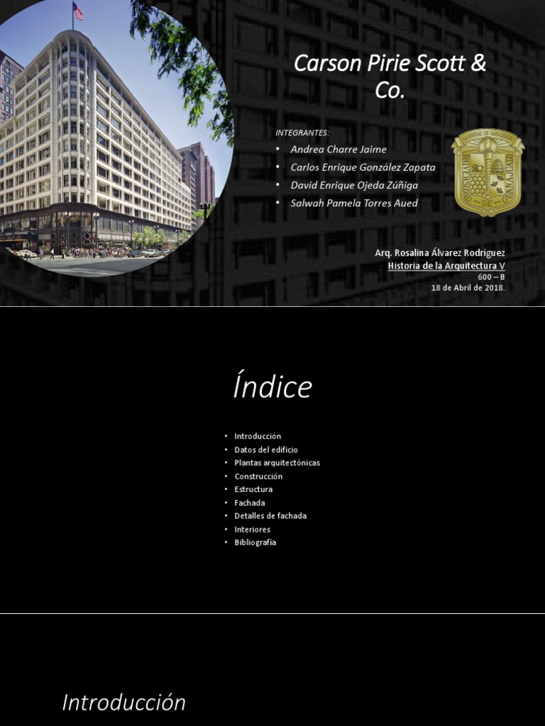 Almacenes Schlesinger Mayer | PDF | Diseño arquitectonico | Arquitectura