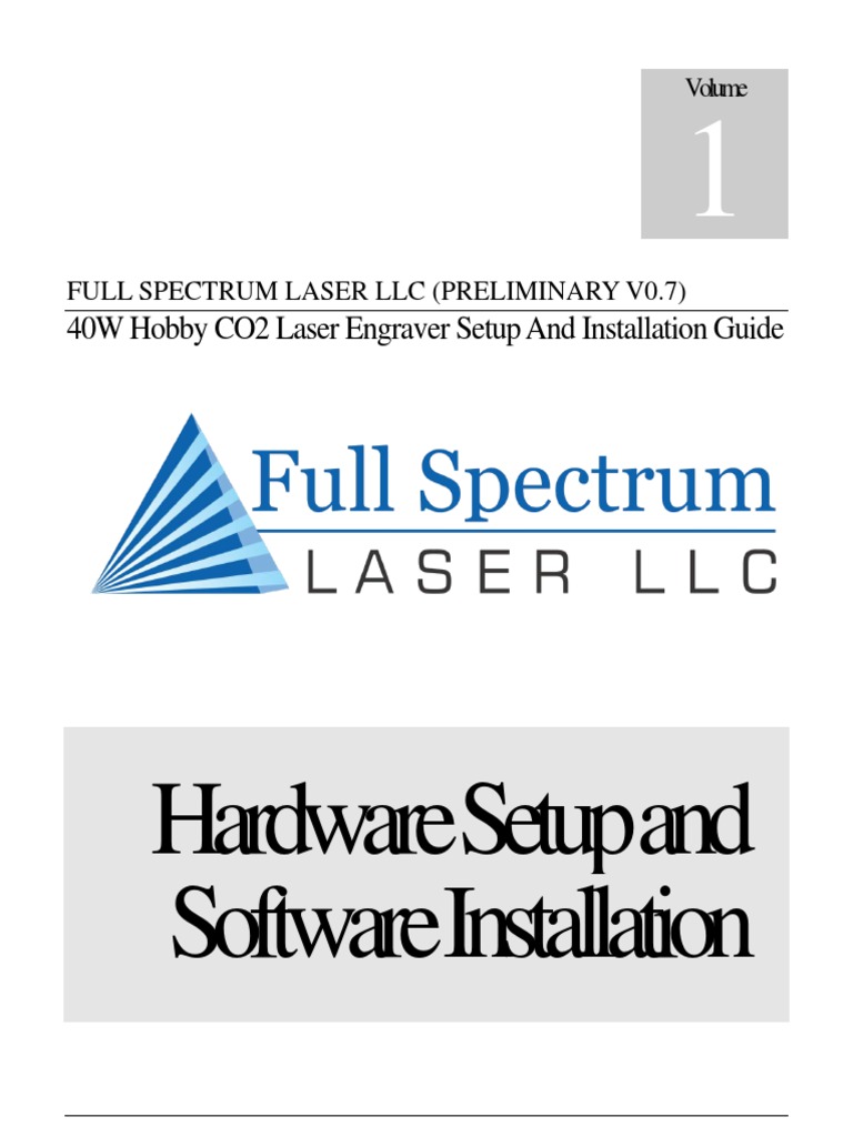 K 40w Laser Manual 3020 | PDF | Microsoft Windows | Installation ...