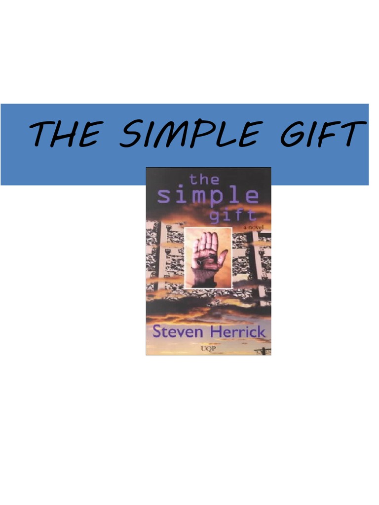 The Simple Gift | PDF | Poetry | Rhyme