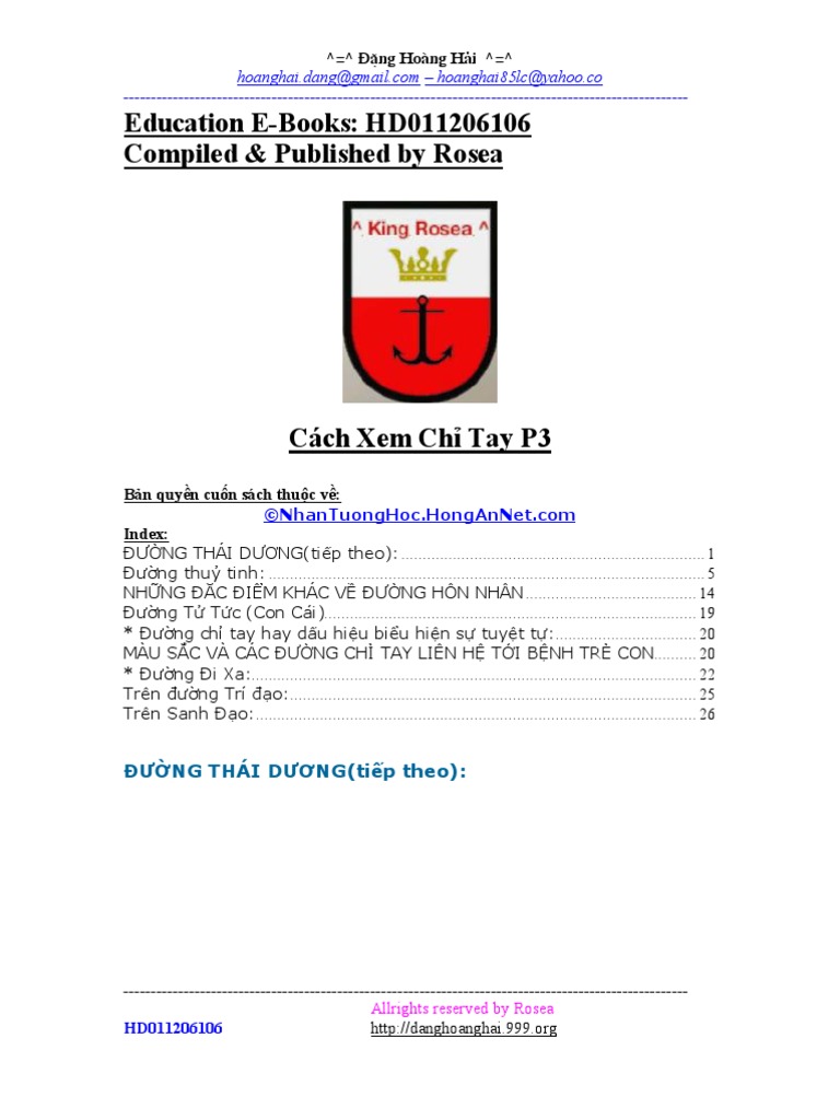 Cach Xem Chi Tay (P3) | PDF