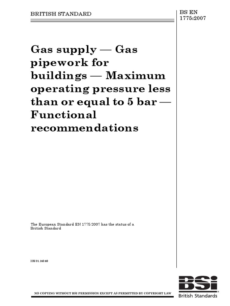 BS en 1775 - 2007 | PDF | Welding | Construction