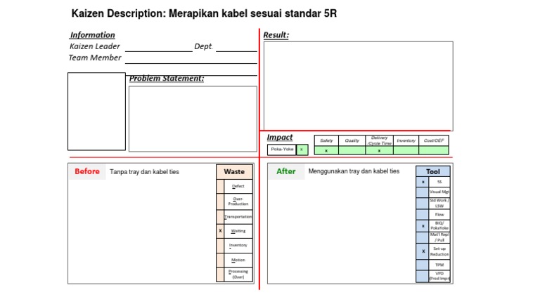 Kaizen 5R Cable Management Guide | PDF