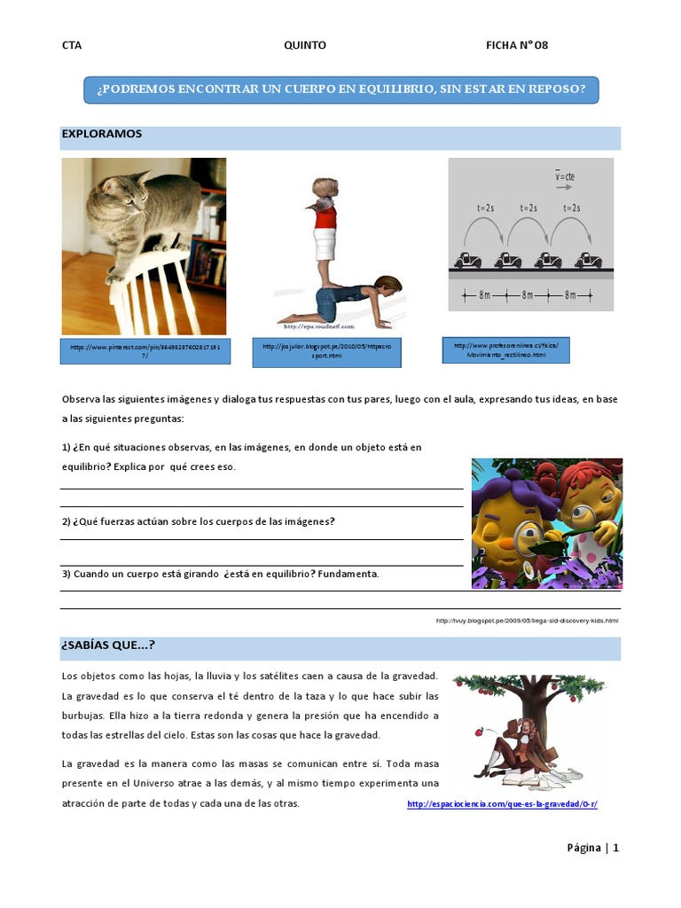 Maquetas de Equilibrio en Física | PDF | Las leyes del movimiento de ...