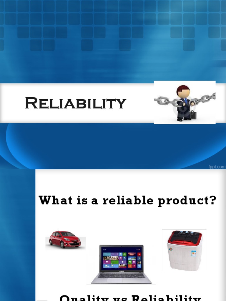 Reliability | PDF | Reliability Engineering | Systems Engineering