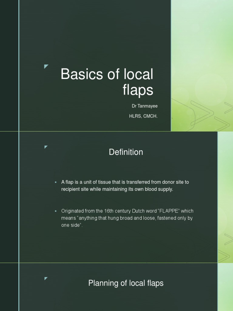 Basic Local Flaps in Plastic Surgery | PDF | Plastic Surgery | Surgical ...