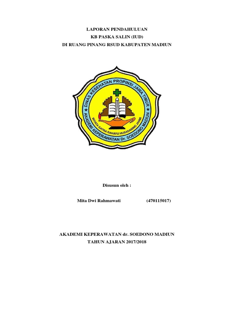 Laporan Pendahuluan KB | PDF | Kesehatan Holistik | Sains & Matematika