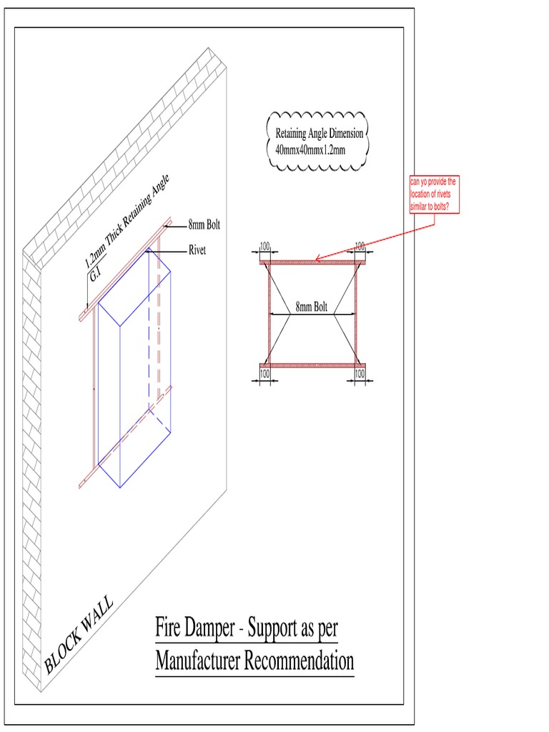 Fire Damper PDF | PDF