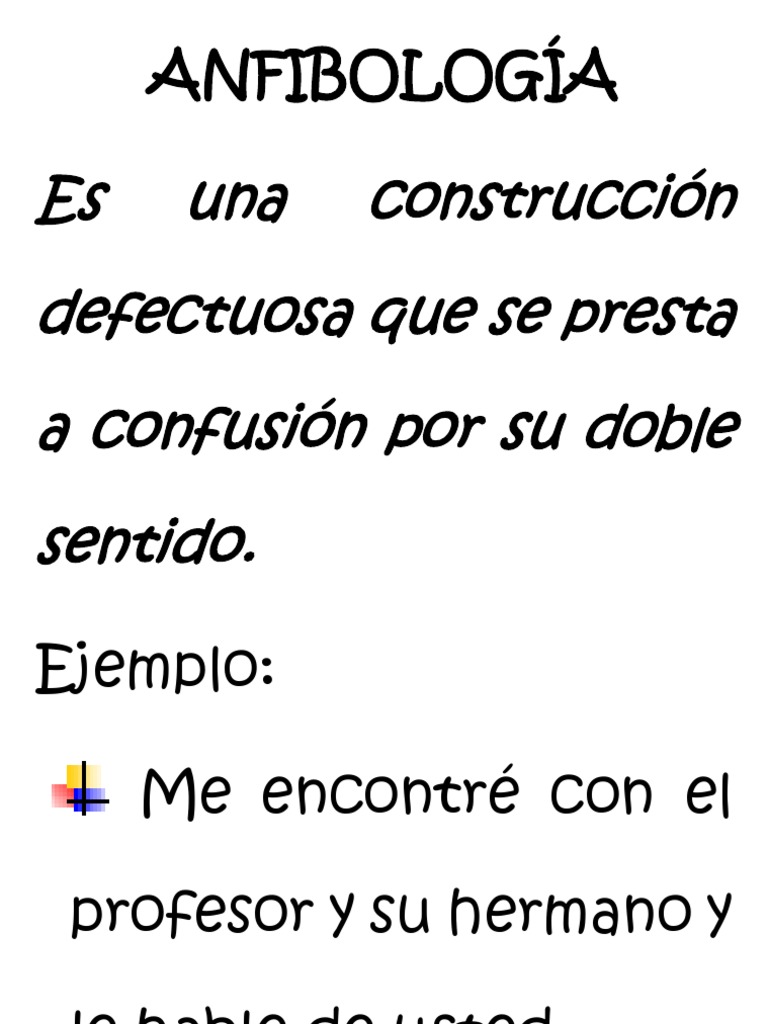 ANFIBOLOGÍA | PDF