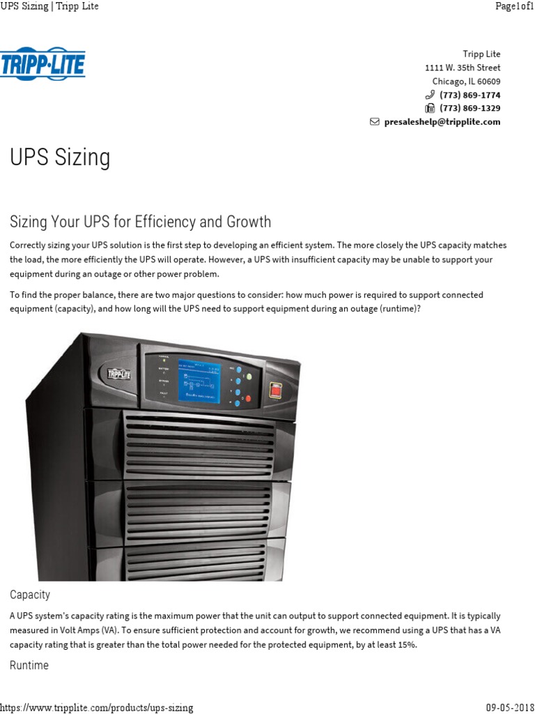 UPS sizing solutions.pdf | Electric Power | Electrical Engineering ...