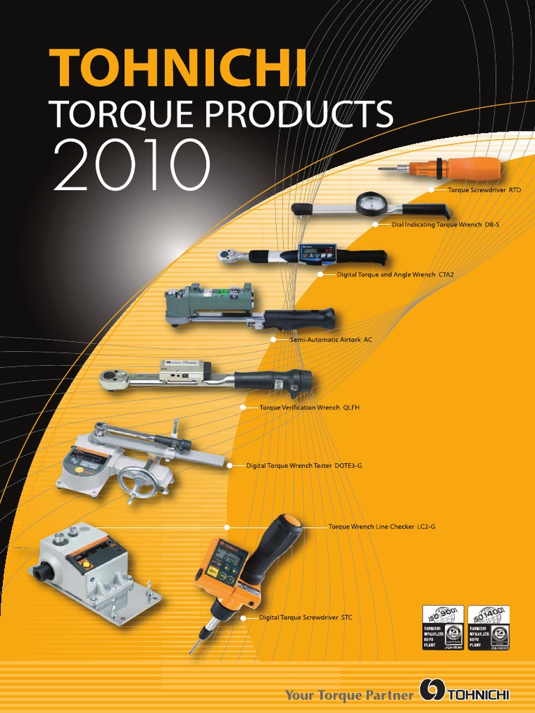 Tohnichi - Katalog 2010 EN | PDF | Screw | Tools