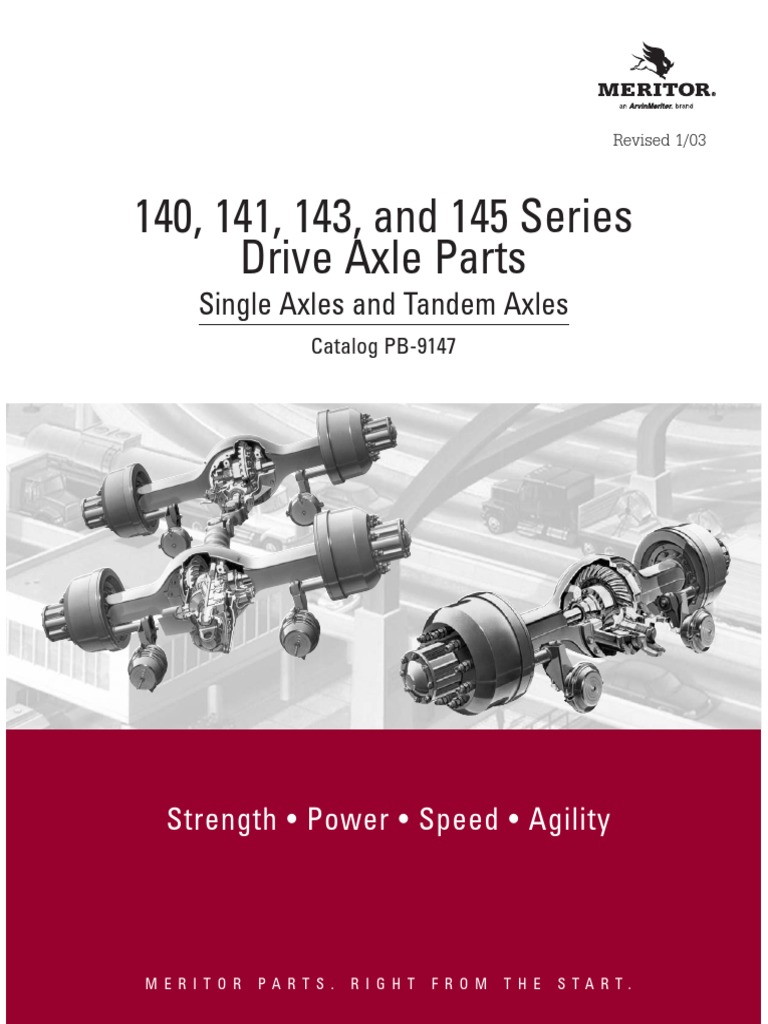 Мост Meritor | PDF