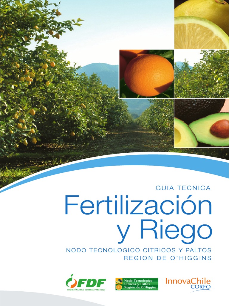 Guia Tec Fertiliz y Riego | PDF | Fertilizante | Suelo