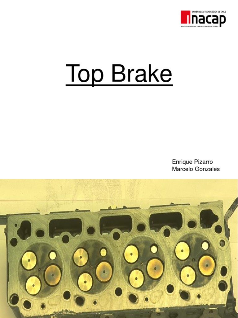 Top Brake | PDF | Vehículos | Ingeniería mecánica
