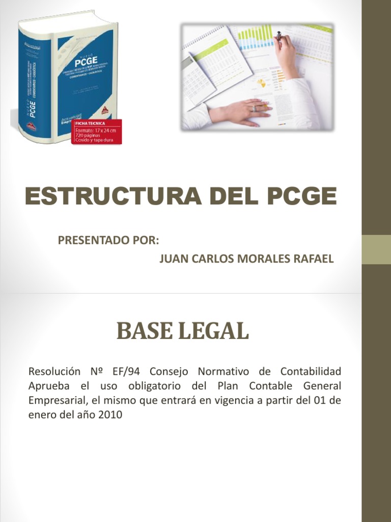 Estructura Del Pcge | Contabilidad | Business