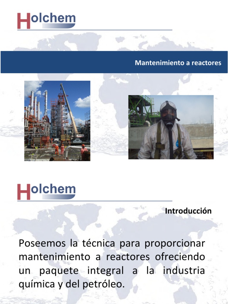 Holchem de Mexico Reactores | PDF
