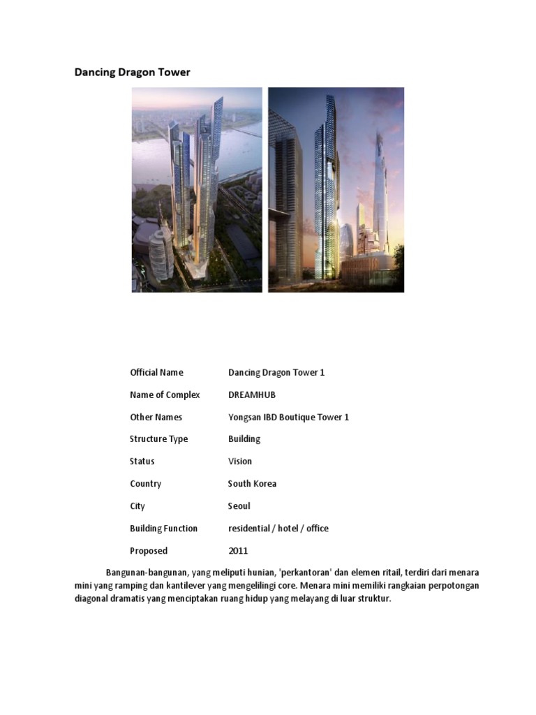 Dancing Dragon Tower | PDF