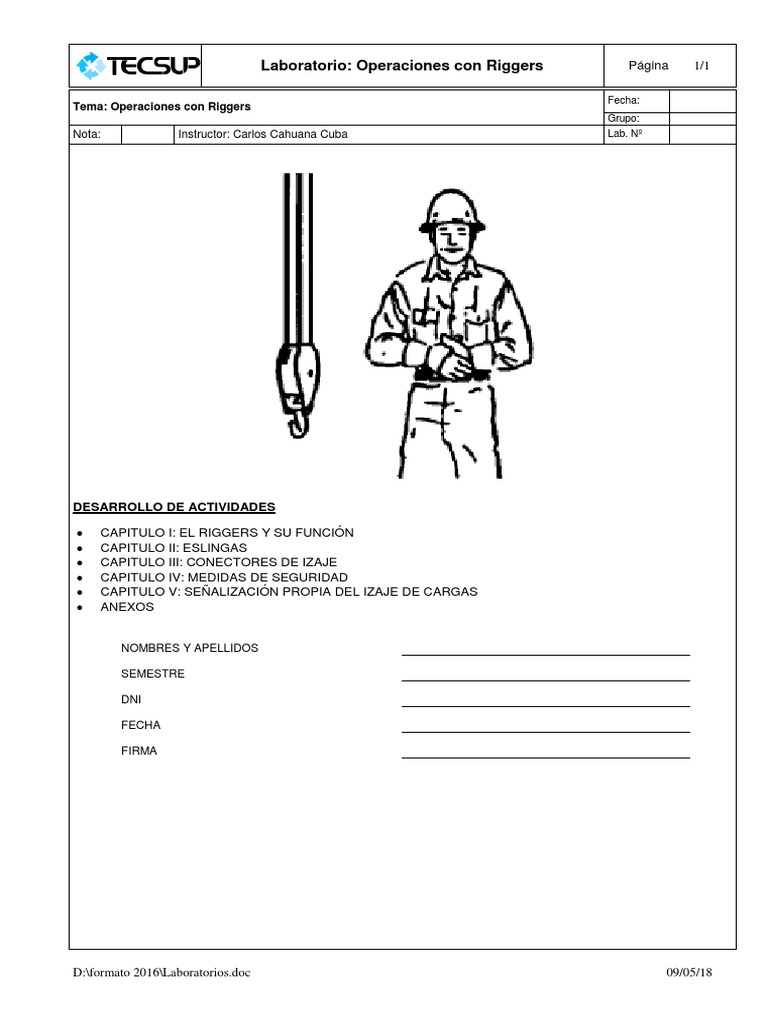 Laboratorio: Operaciones Con Riggers: Página 1/1 | PDF | Science ...