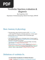 Motion Sensitivity Test | PDF | Vertigo | Clinical Medicine