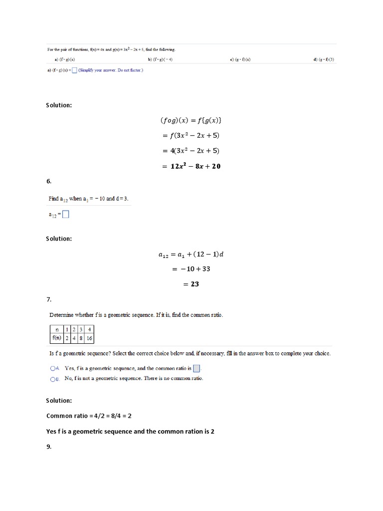 College Algebra | PDF