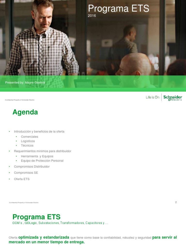 Programa ETS - 2016 | PDF