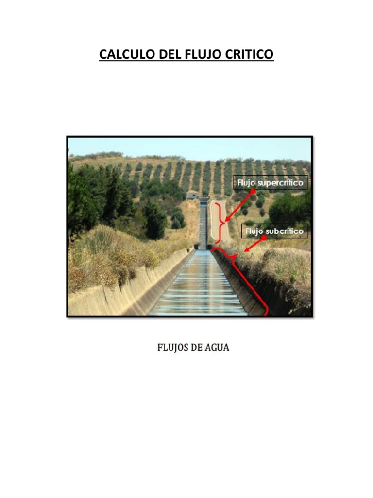 Flujo Critico Salto Hidraulico Final | PDF