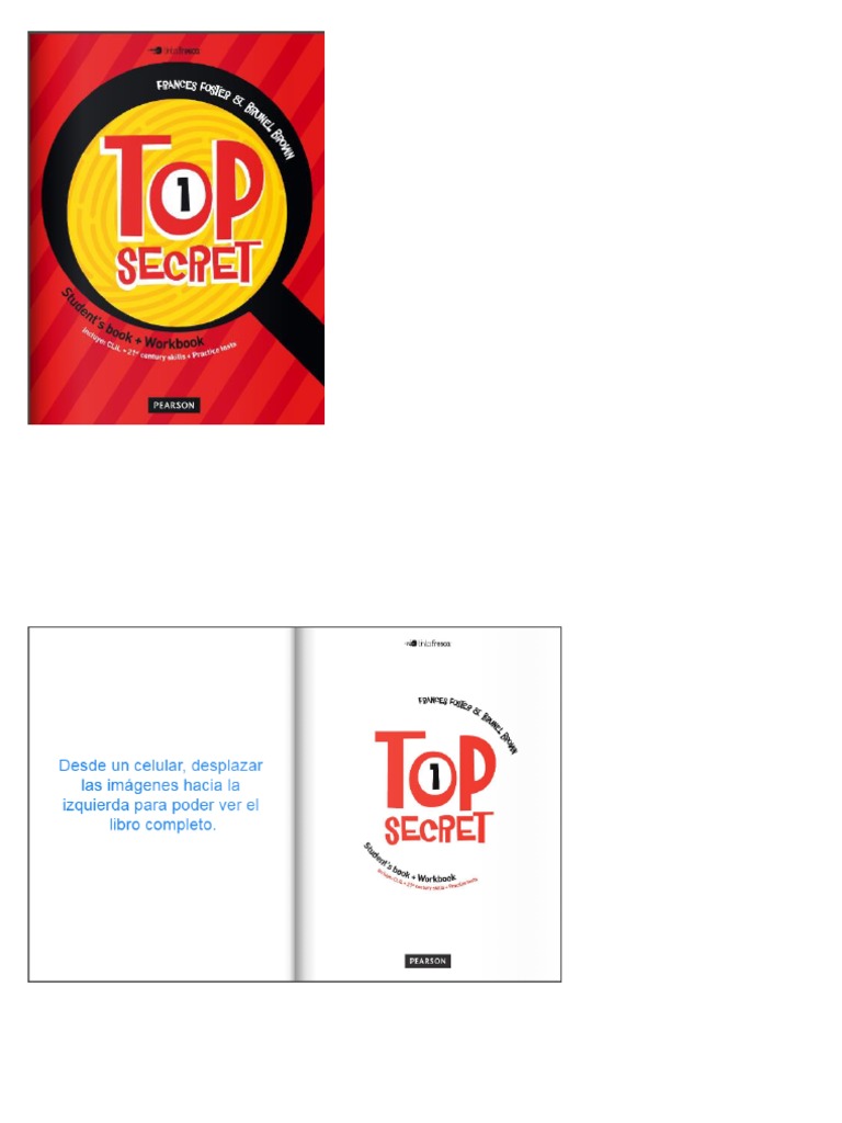 Top Secret 1 Student's Book and Workbook | PDF | Books