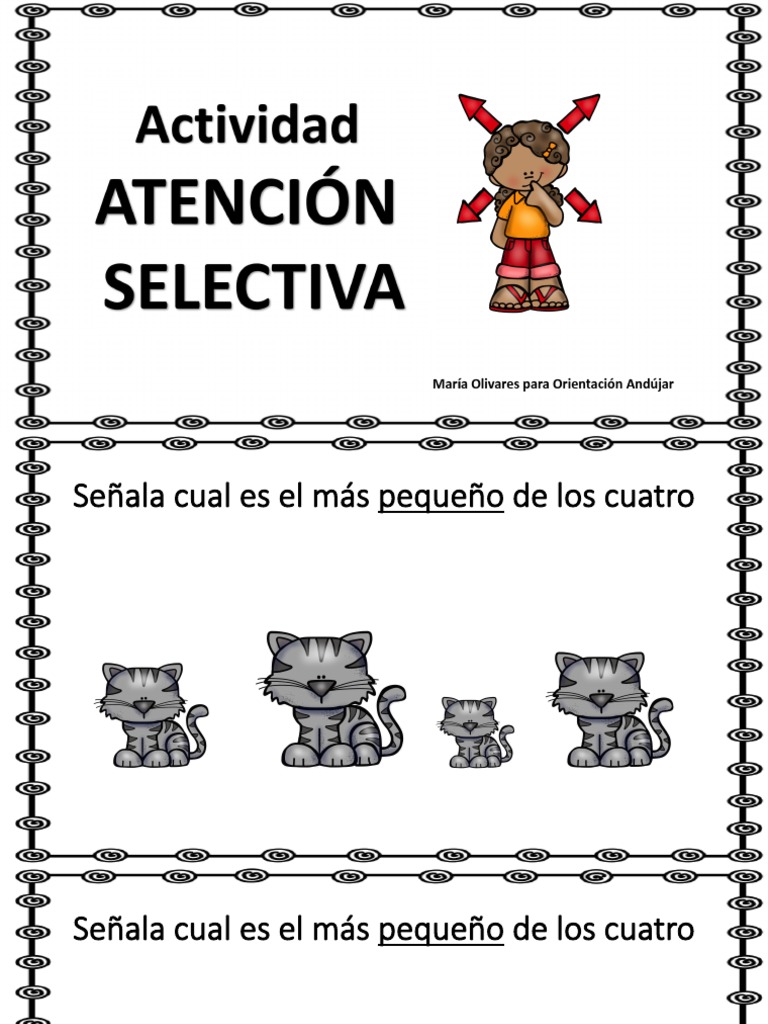 Actividad Atencion Selectiva | PDF