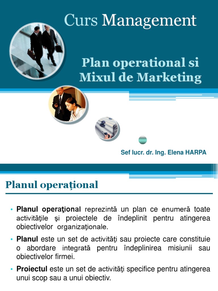 Curs 6 Management 12.04.2018 - Diagrama GAntt Si Mixul de Marketing | PDF