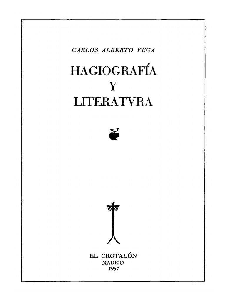 Hagiografia y Literatura La Vida de San Amaro | PDF | Libros
