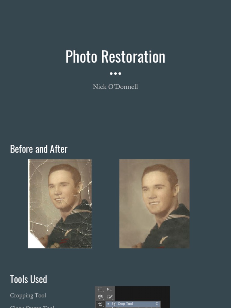 Photo Restoration | PDF