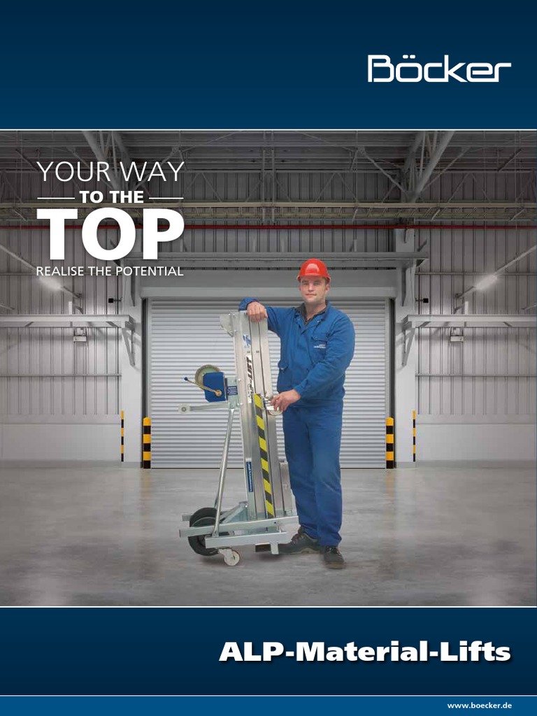 ALP Material Lift GB | PDF | Elevator | Structural Engineering