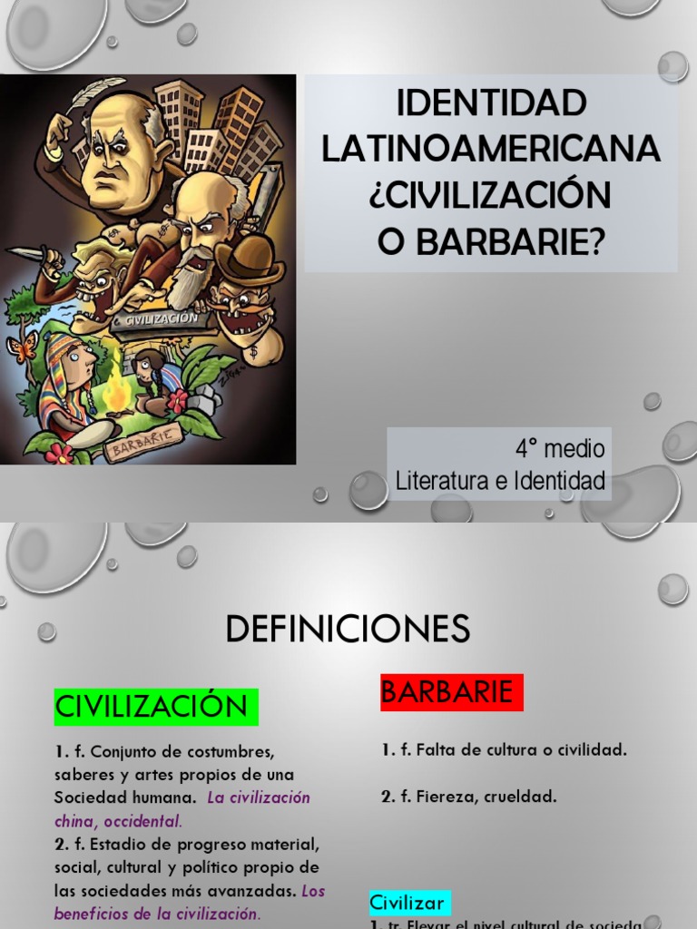 Identidad latinoamericana | Civilización | America latina