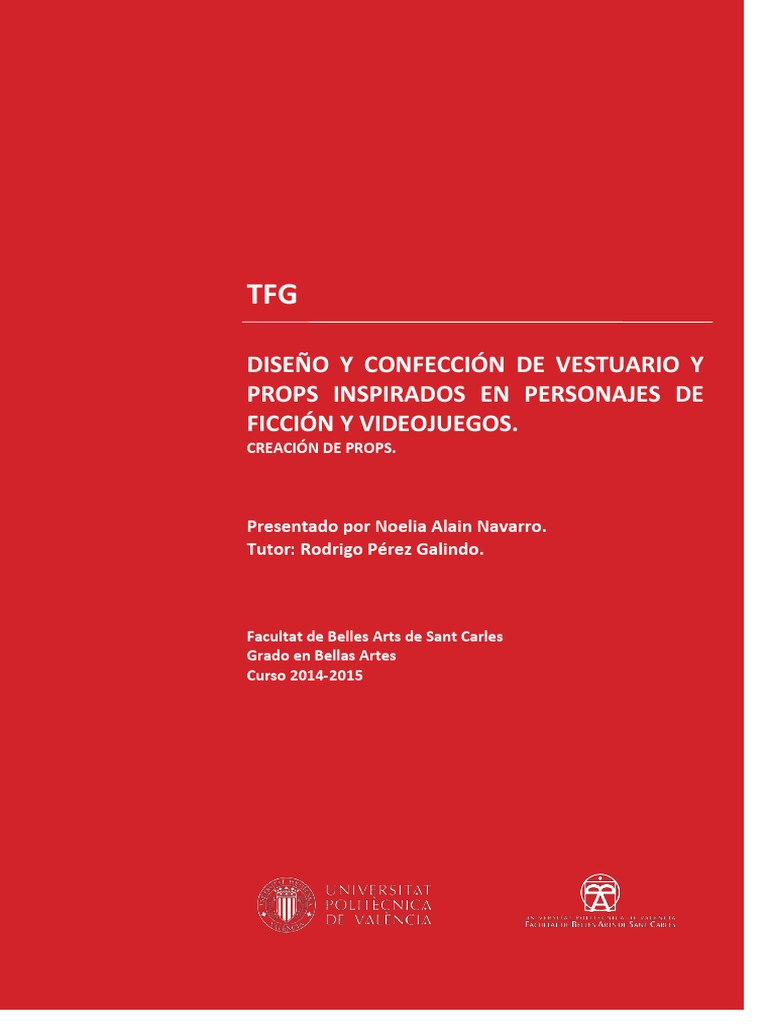 Alain - Diseño y Confección de Vestuario y Props Inspirados en ...