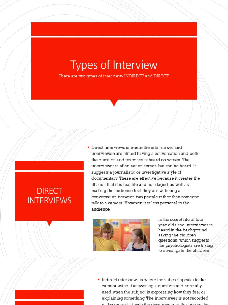 Types of Interview | PDF