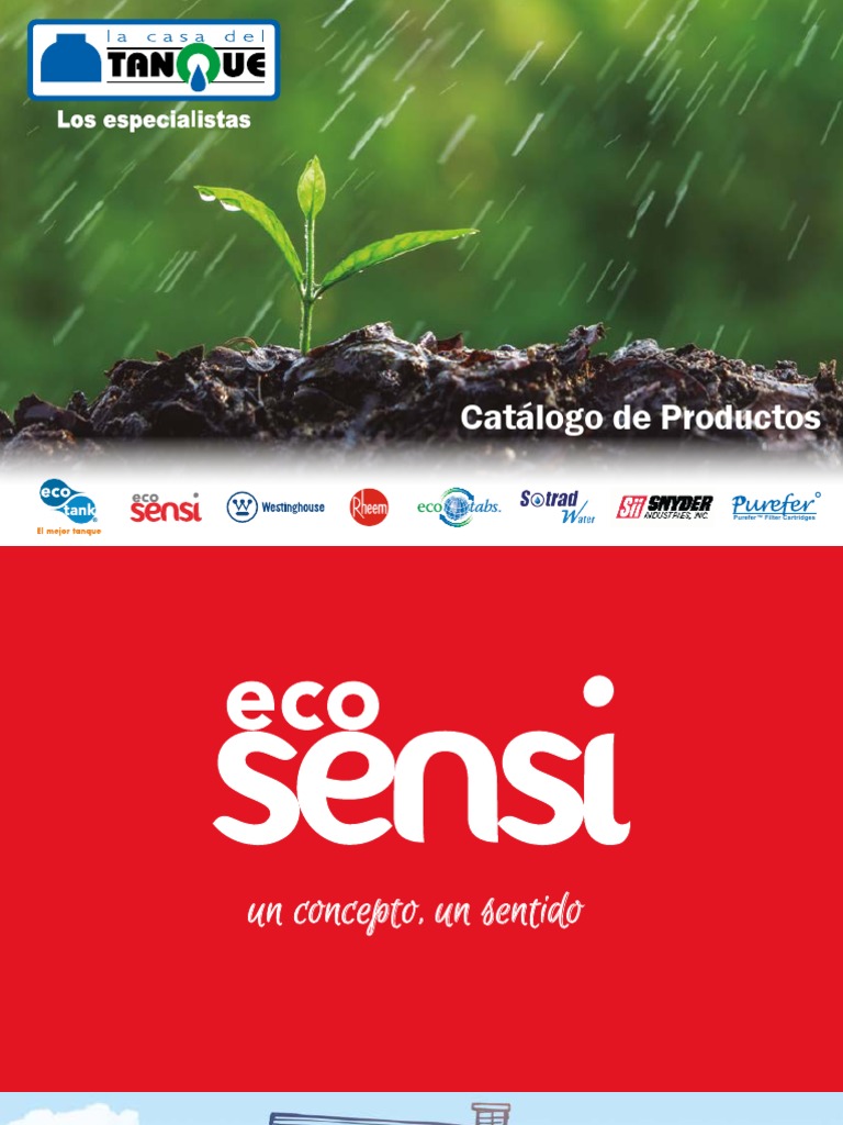 Catalogo de Productos Ecotank Costa Rica | PDF | Tanque séptico | Aguas ...