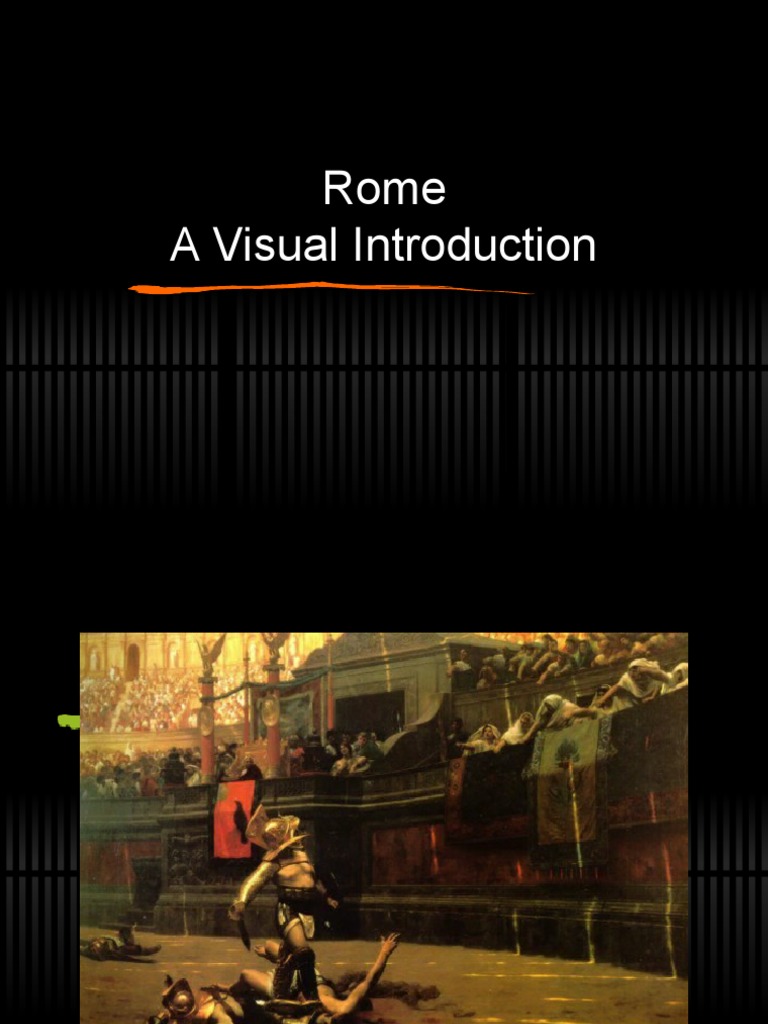 Rome Visual Introduction | PDF