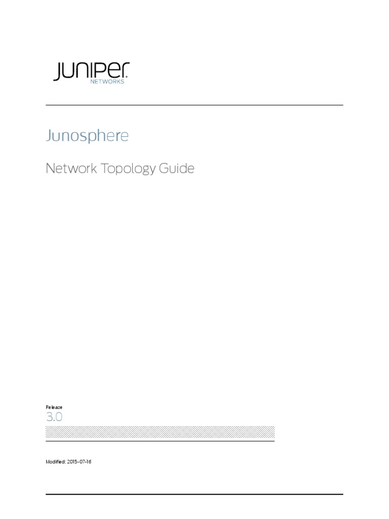 Junosphere Topology Guide | PDF | Network Topology | Icon (Computing)