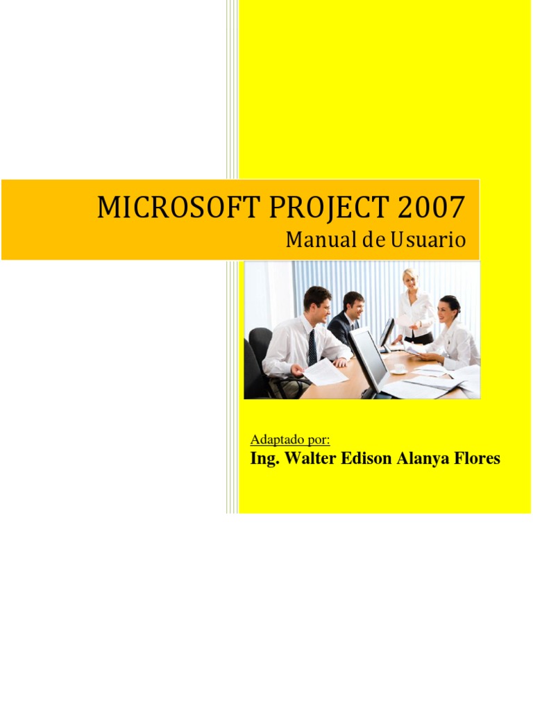 Tutorial MS Project 2007 PDF | PDF | Calendario | Microsoft Excel