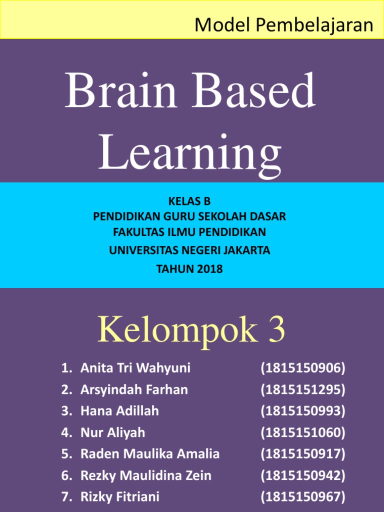 Brain Based Learning | PDF