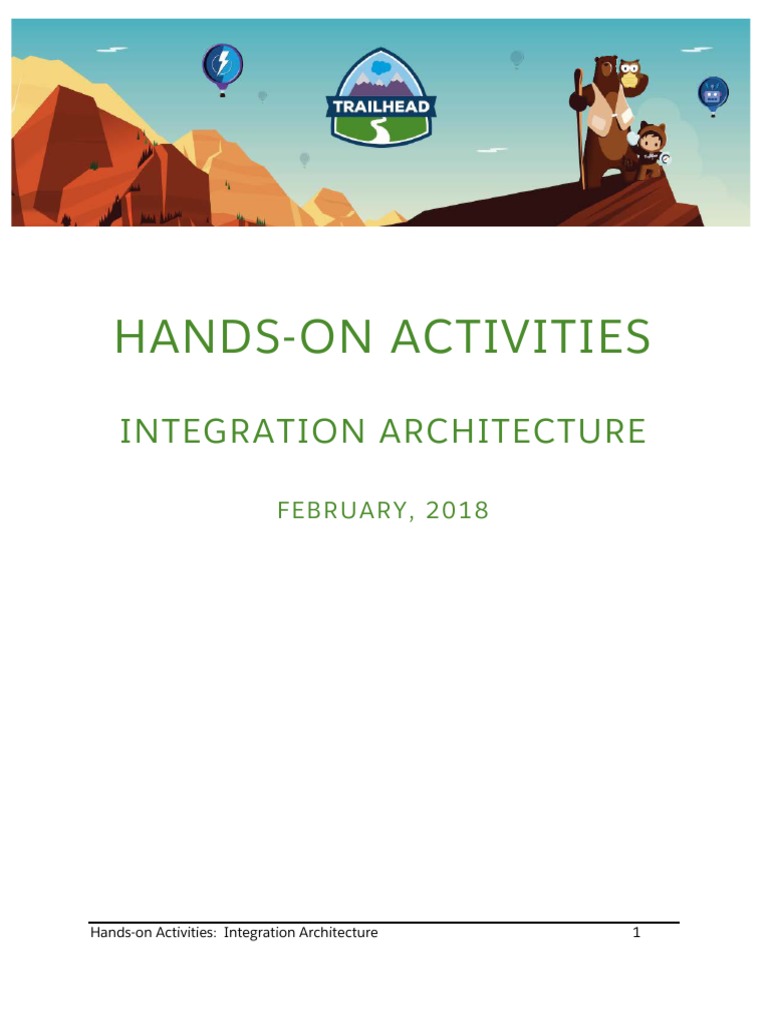 Hands On Activities Integration Architecture | PDF | Representational ...