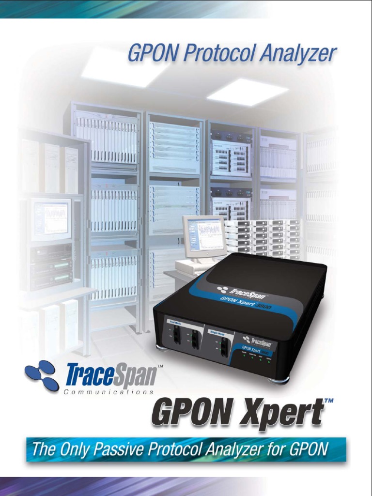 GPON Xpert Brochure | PDF | Network Architecture | Computer Networking