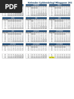 Kalender Epid - 2023 - 09dec2022 | PDF