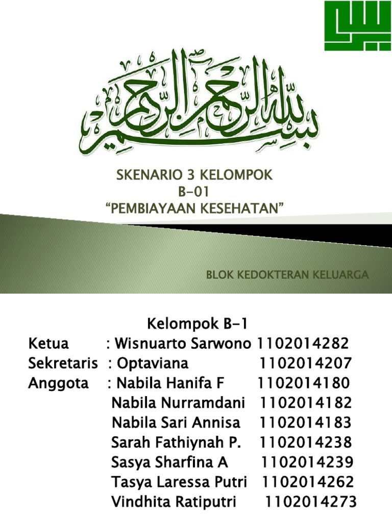 PBL Kedkel Skenario 3 - B1 | PDF