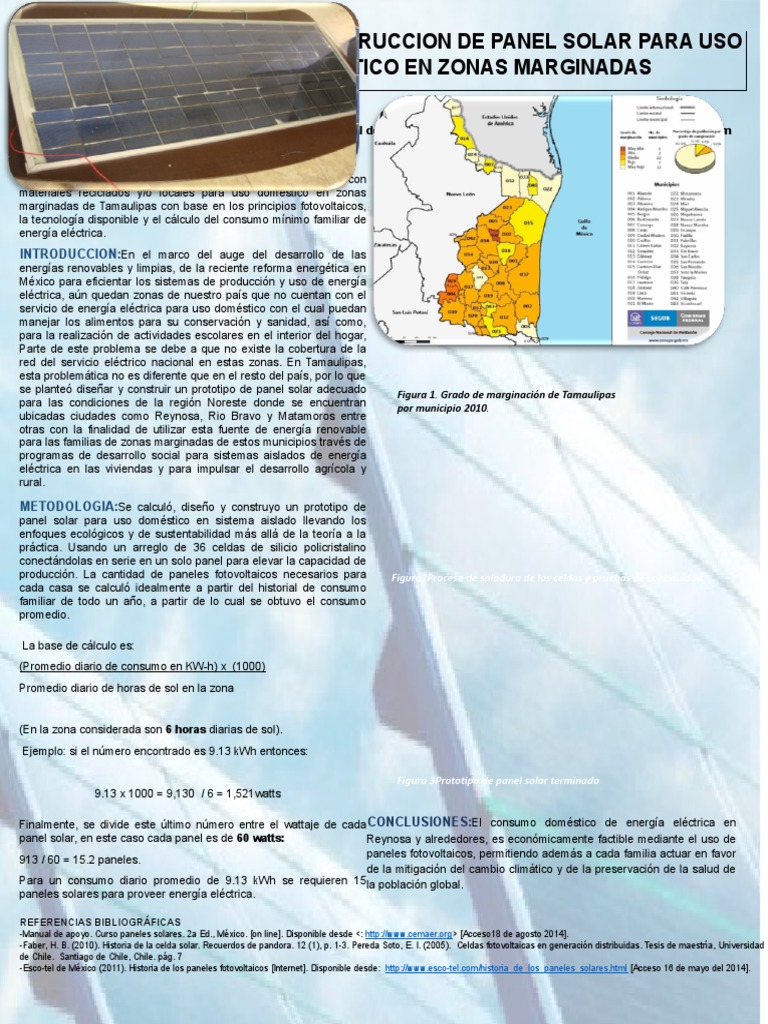 A3 Proyecto Panel Solar | PDF | Panel solar | Energía solar