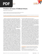 Urticaria Control Test | PDF