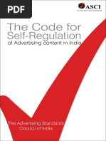 ASC Philippines Code of Ethics | PDF | Advertising | Mass Media