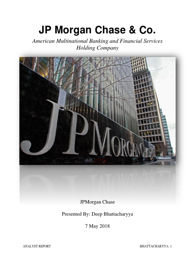 JP Morgan Chase & Co.: American Multinational Banking and Financial ...