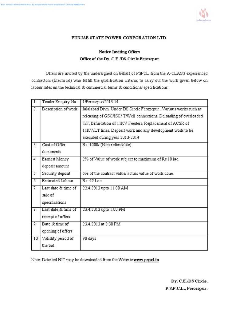 Punjab State Power Corporation LTD | PDF | Taxes | Value Added Tax