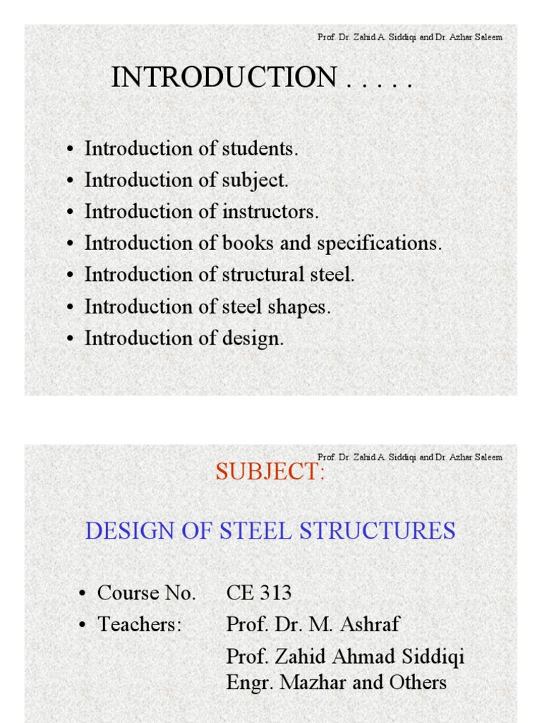 Introduction to Design of Steel Structures | PDF | Fracture ...