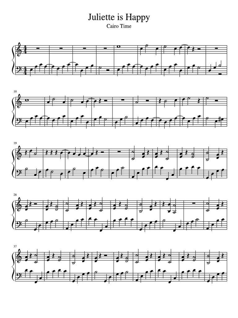 Juliette Is Happy | PDF